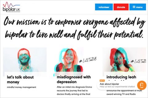 Partenariat avec Bipolar UK - Bipolarité France